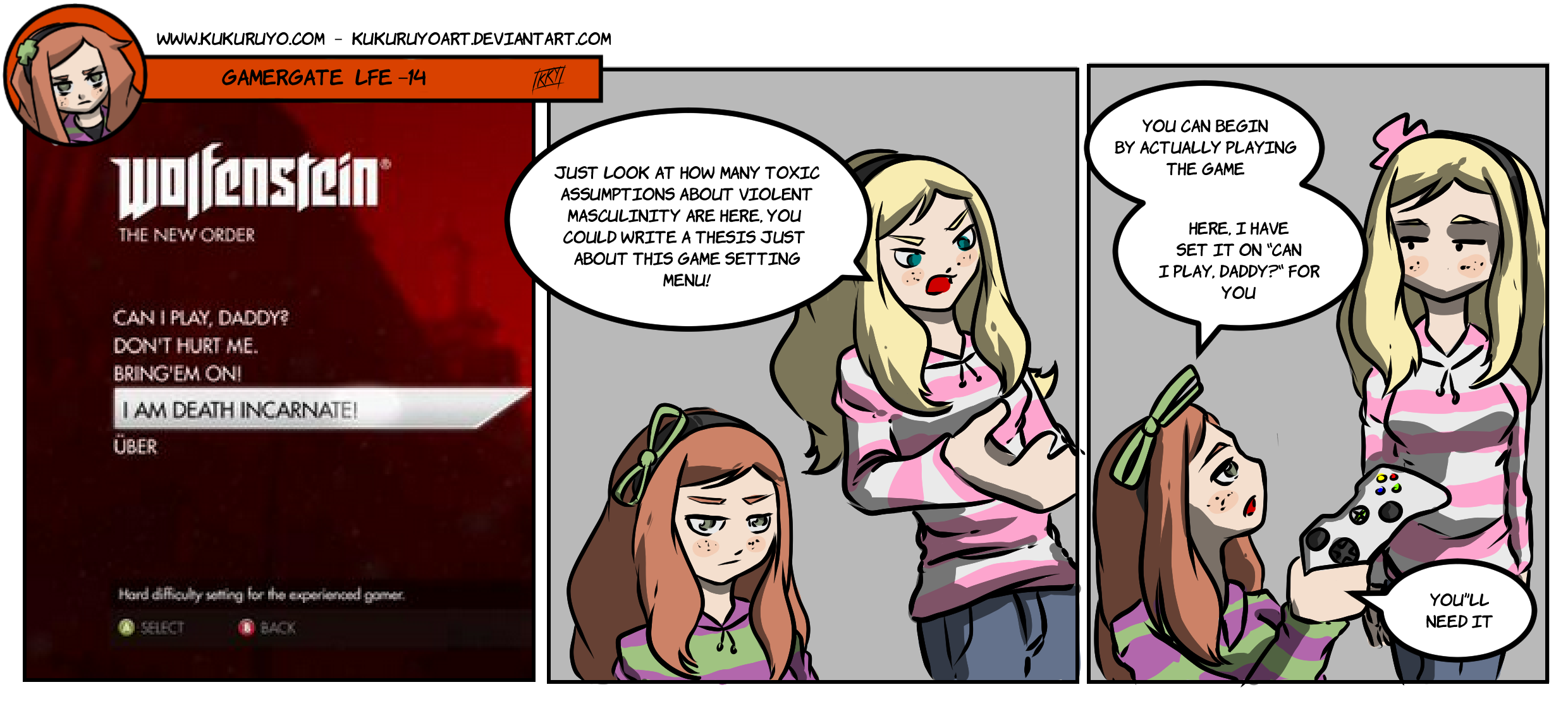 Gamergate life 14 (english) - kukuruyo